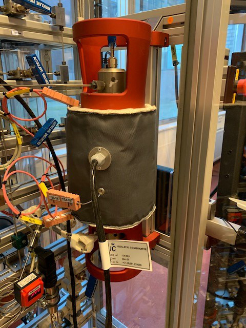 Afneembare Heating Jackets Olie & Gas Research | IC